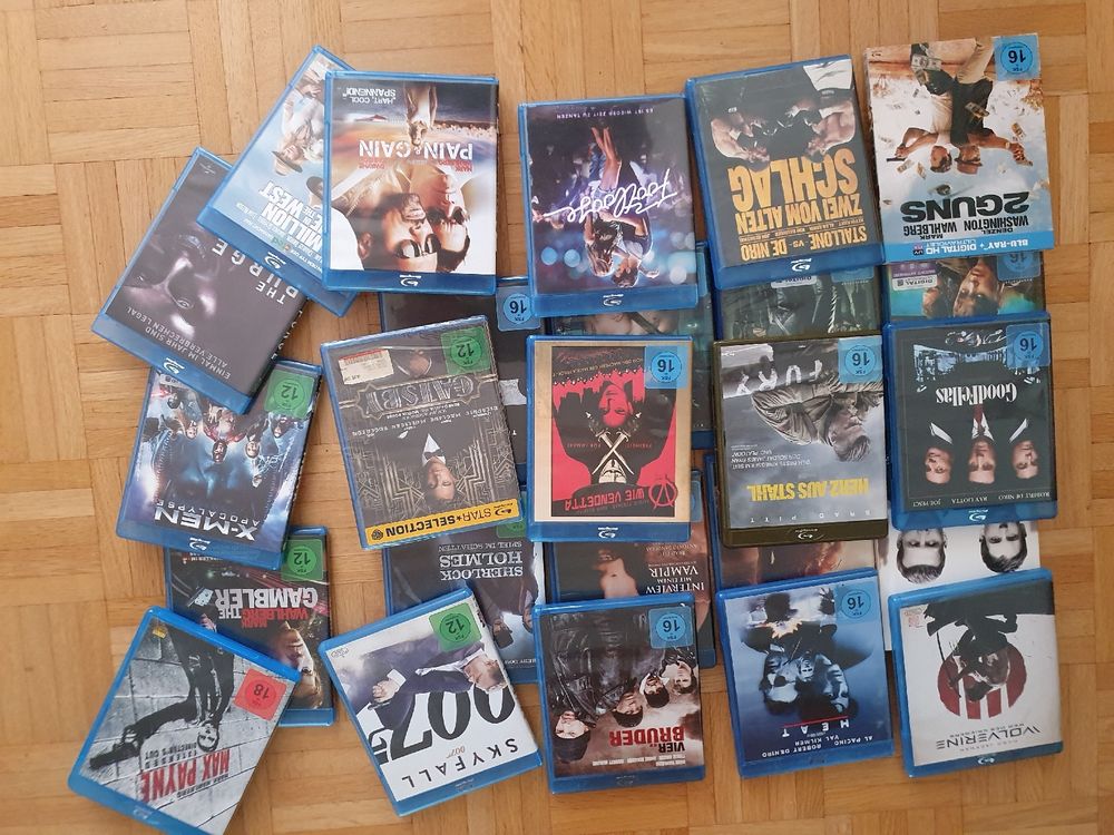Blue Ray DVD's (Gebraucht) in Seuzach für CHF 49 – nur Abholung auf ...
