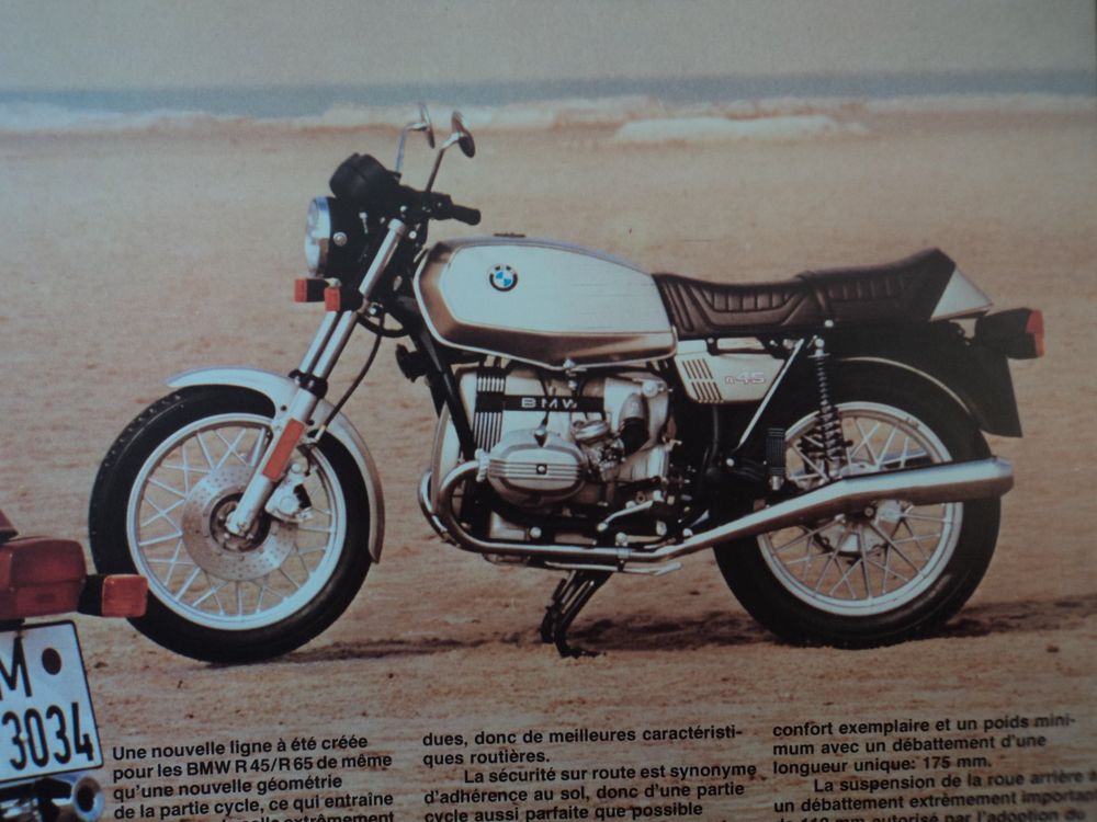Prospekt BMW R45 R65 R100 R100RS 1979 (Gebraucht) in Schwarzenburg für ...