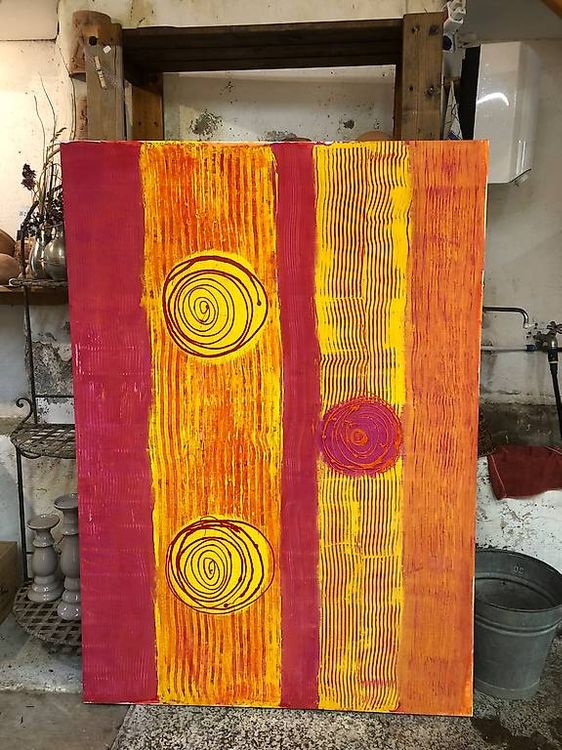 Acrylbild auf Leinwand (Gebraucht) in Egg b. Zürich für CHF 30 – nur Abholung auf Ricardo kaufen