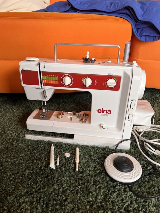 Elna Jubile Air Electronic Nähmaschine 1985 | Kaufen auf Ricardo