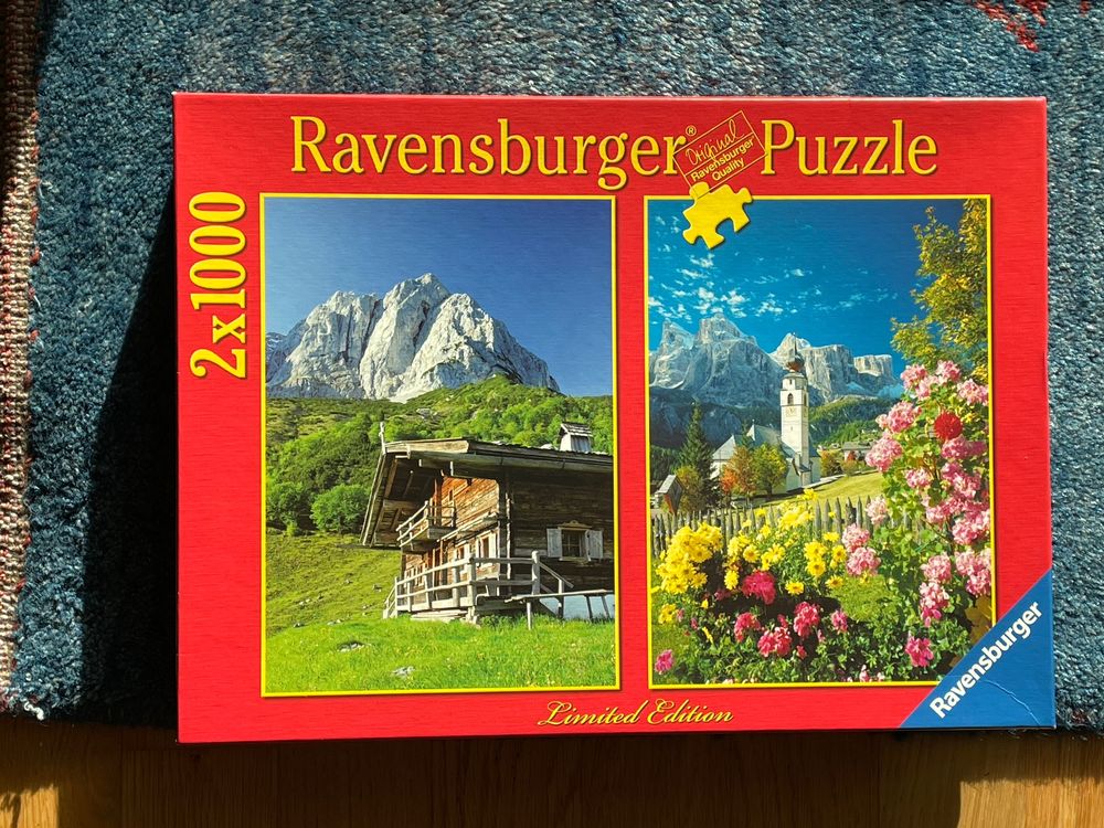 Ravensburger Puzzle 2x1000 Teile Limited Edition (Gebraucht) in Ebikon für CHF 8 – mit Lieferung ...