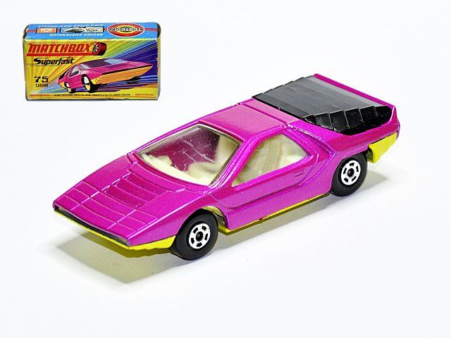 Matchbox Lesney Superfast No.75 ALFA CARABO / ORIGINALBOX (Gebraucht ...