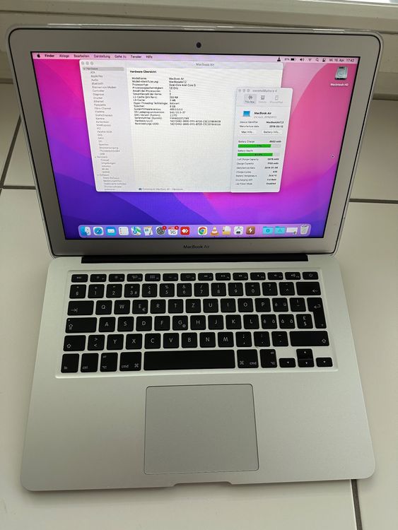 Apple Macbook Air 13" (2017) (D'occasion) à Binningen pour CHF 71.9 ...