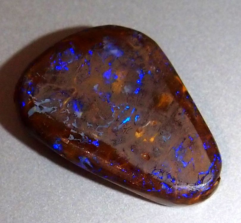 🔥 Boulder Opal Edelstein, Top Schliff, Rarität... (Neu und ...
