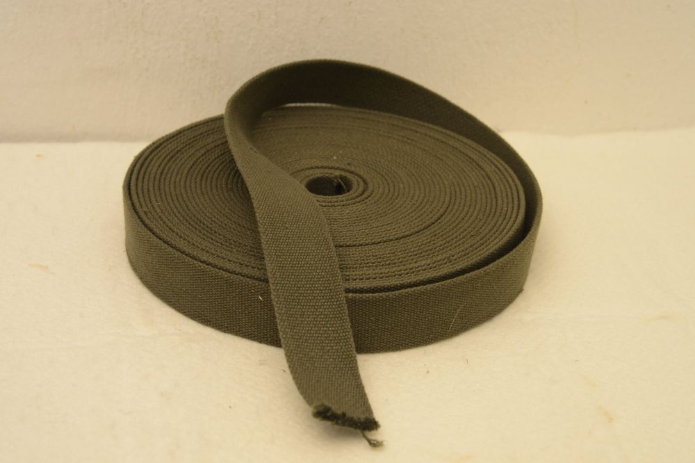 Schweizer Armee - TAZ 90 - Gurt - Meterware- Olivgrün (Neu (gemäss ...