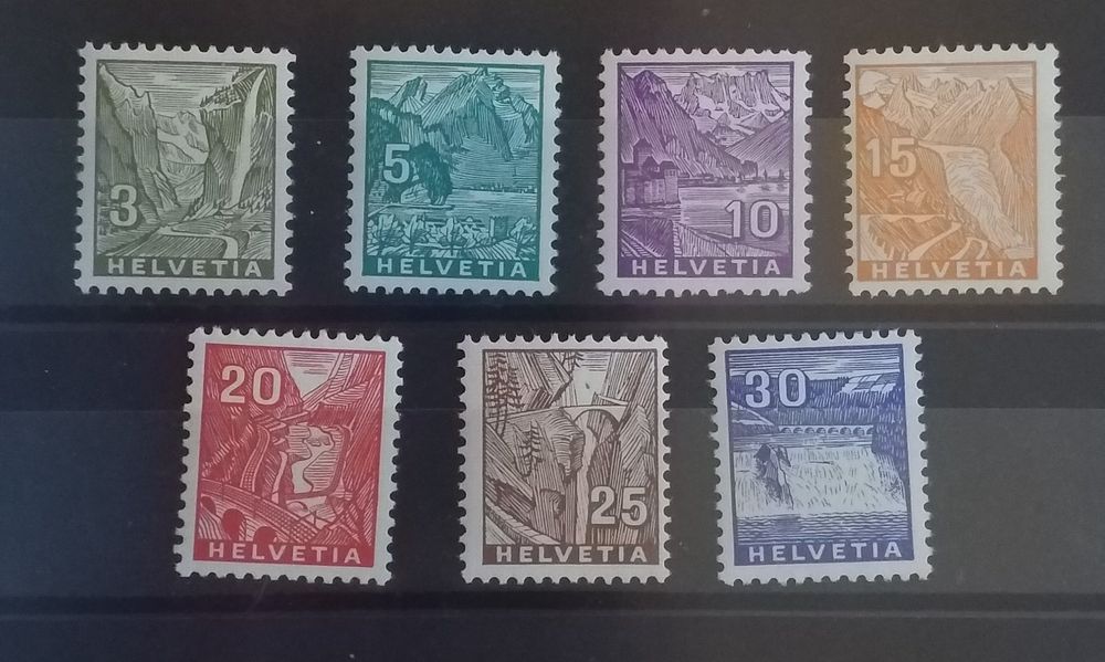 1236) 194-200, Landschaftsbilder postfrisch Kt 160 | Kaufen auf Ricardo