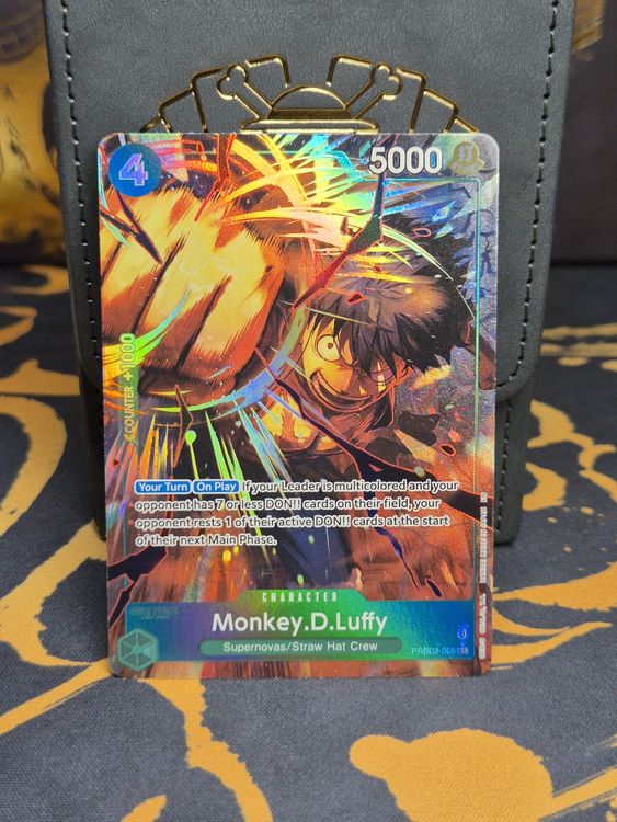 One Piece Card Monkey.D.Luffy (Alternate Art)SR PRB02-005 EN (Neu ...