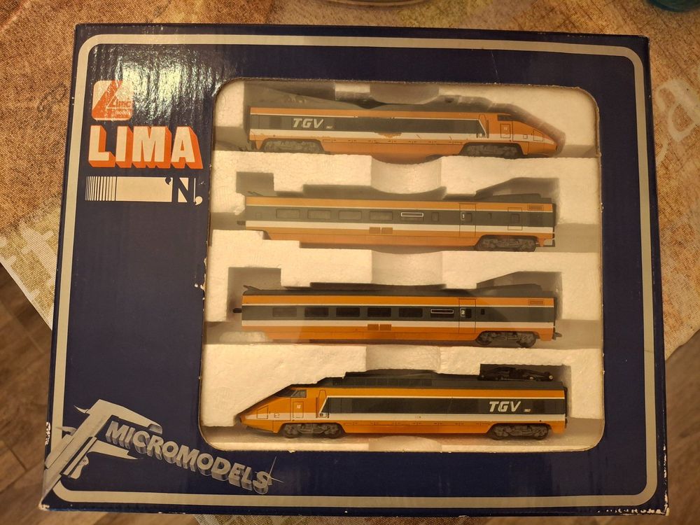 Lima N TGV Micro Model Zug Set - Rarität für Sammler! (Gebraucht) in ...