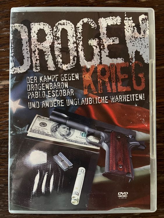 DVD "Drogenkrieg - Kampf gegen Drogenbaron Pablo Escobar" | Kaufen auf Ricardo