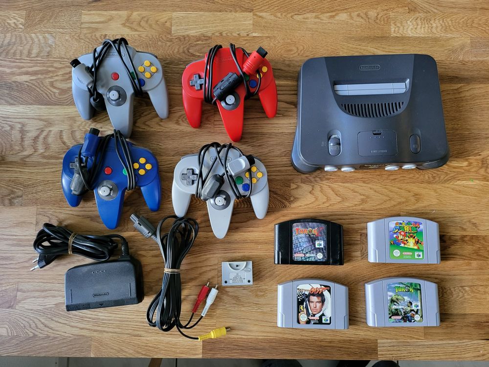 Nintendo 64 4 Player Set/ Goldeneye 007 (Gebraucht) in Sursee für CHF ...