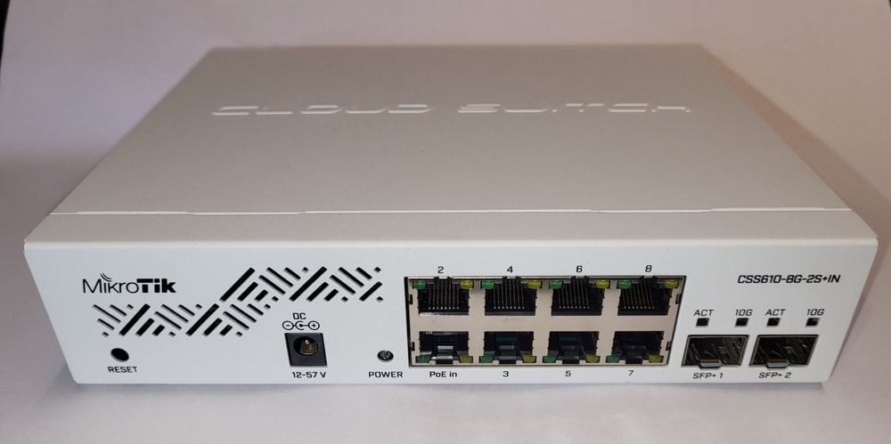 MikroTik Cloud Switch CSS610-8G-2S+IN (Gebraucht) in Schwanden-Brienz ...