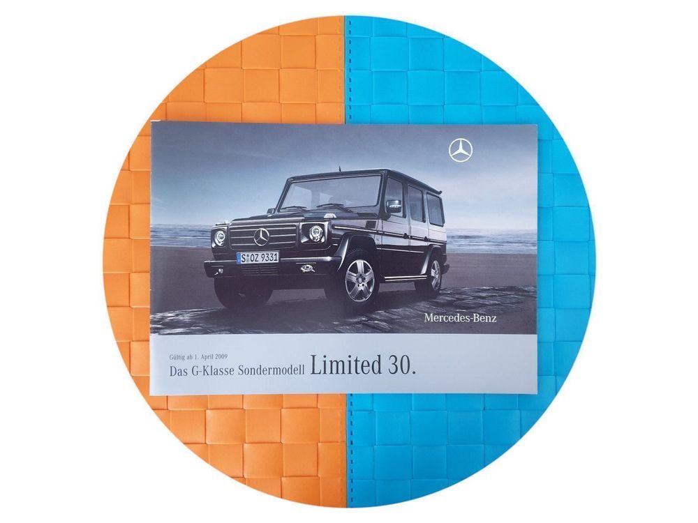 MERCEDES G LIMITED 30 - Prospekt / Katalog (Neu (gemäss Beschreibung ...