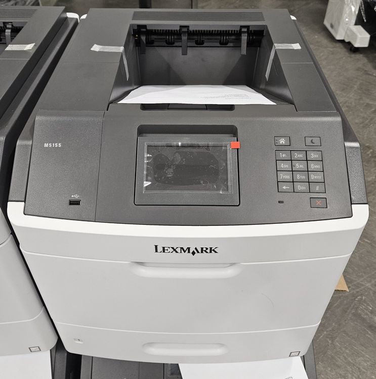 Lexmark M5155 Laserdrucker (schwarz/weiss) (Neu (gemäss Beschreibung ...