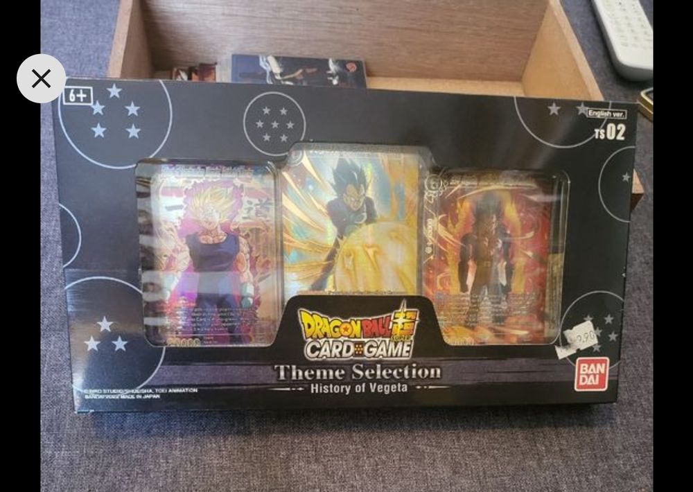 Dragon Ball Super History of Vegeta TS02 Box Japanisch Neu (Neu und ...