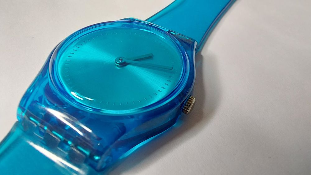 Swatch lady plastic blue new LN143 2003 | Kaufen auf Ricardo
