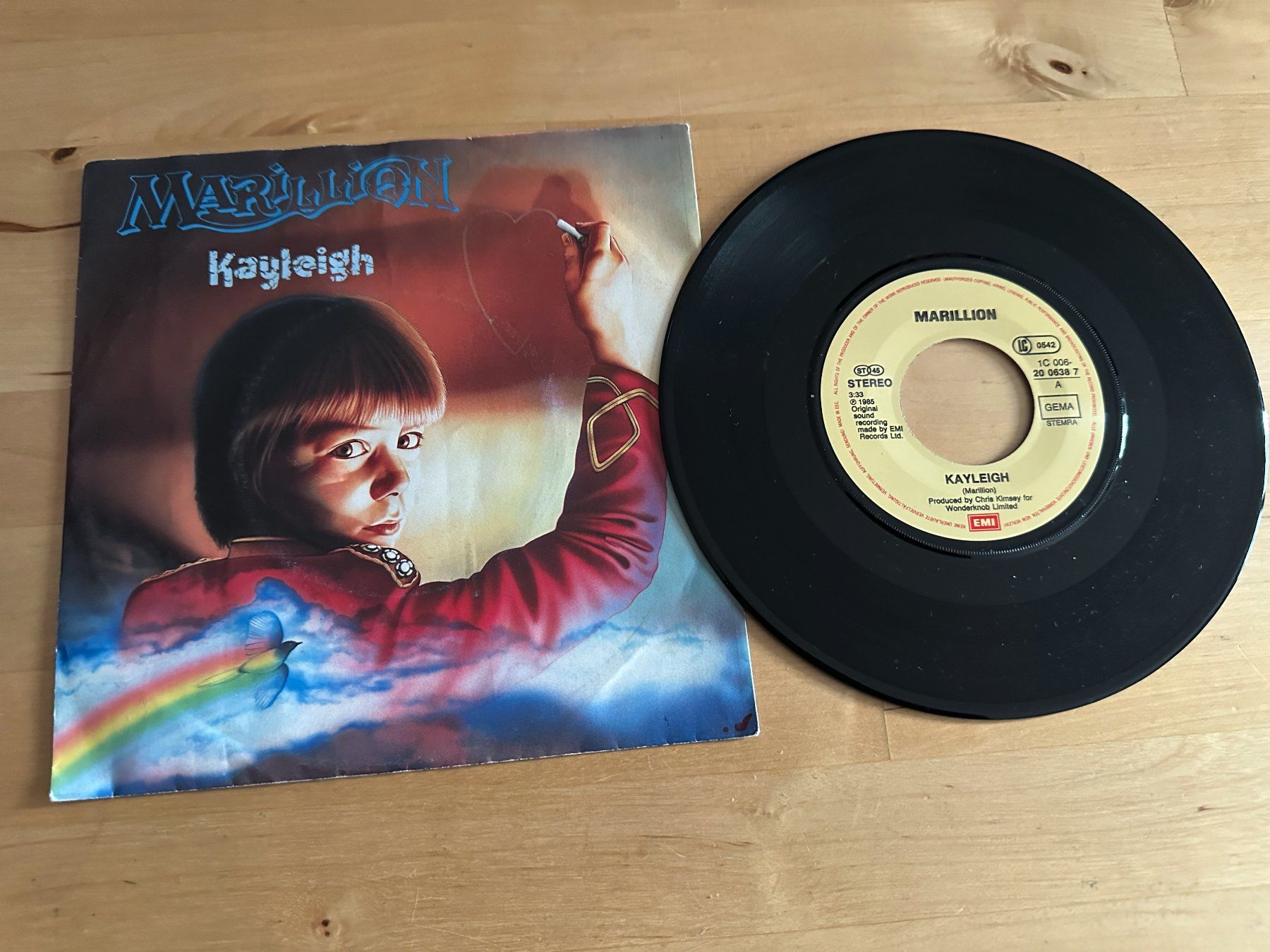 MARILLION FISH Kult Single Kayleigh 80's Top Hit Party (Gebraucht) in ...