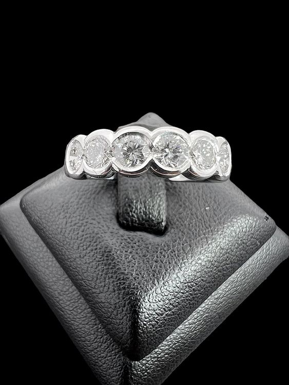 Diamanten 0.9ct Ring 18k Weissgold Grösse 52 *S938 | Kaufen auf Ricardo