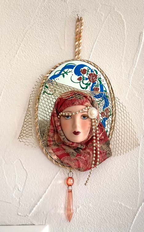 2 Deko Frauenköpfe Porzellan | Kaufen auf Ricardo