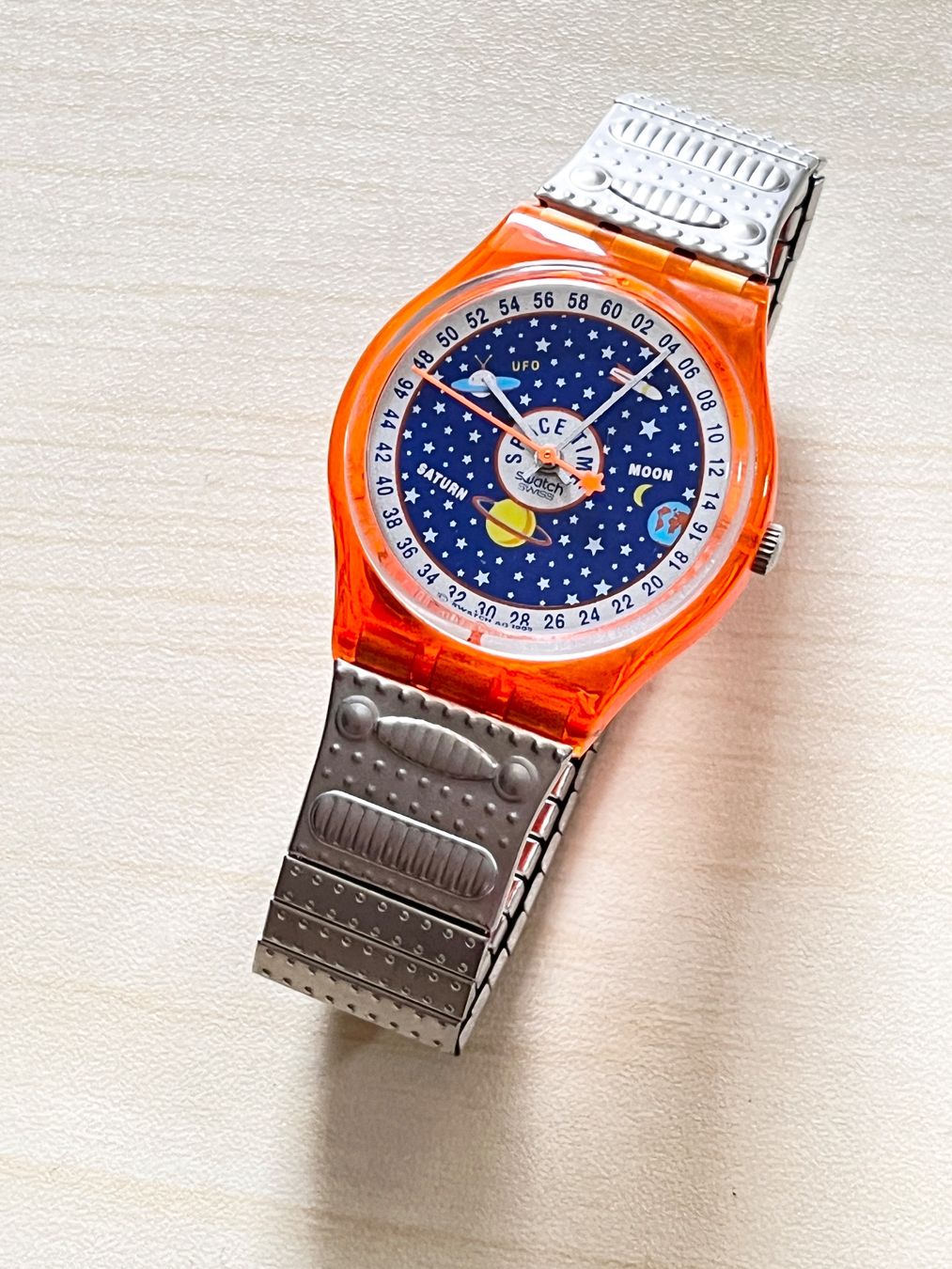 Coole Swatch Space Time Uhr, Kultuhr für Sammler! (Gebraucht) in ...