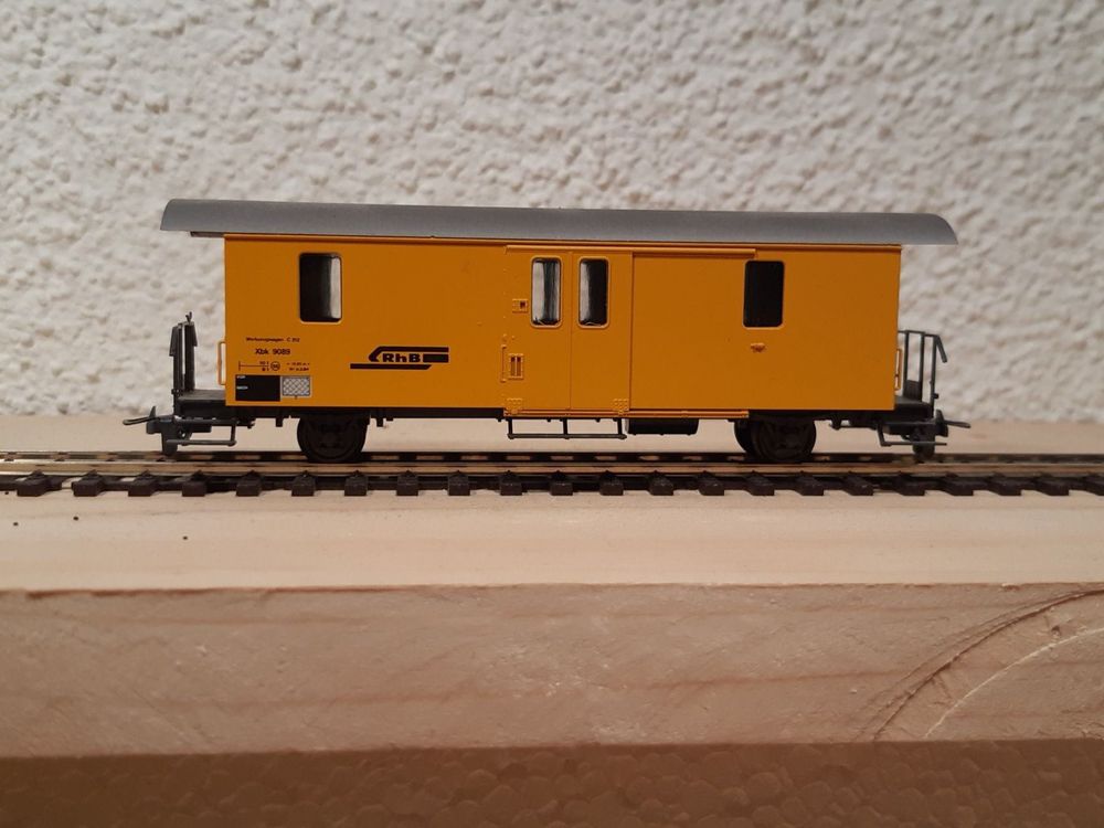 Bemo RhB – Dienstwagen, gelb (2-teilig) | Kaufen auf Ricardo