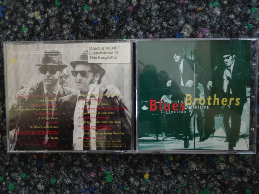 CD : Soundtrack: Blues brothers (Gebraucht) in Lotzwil für CHF 1 – mit ...
