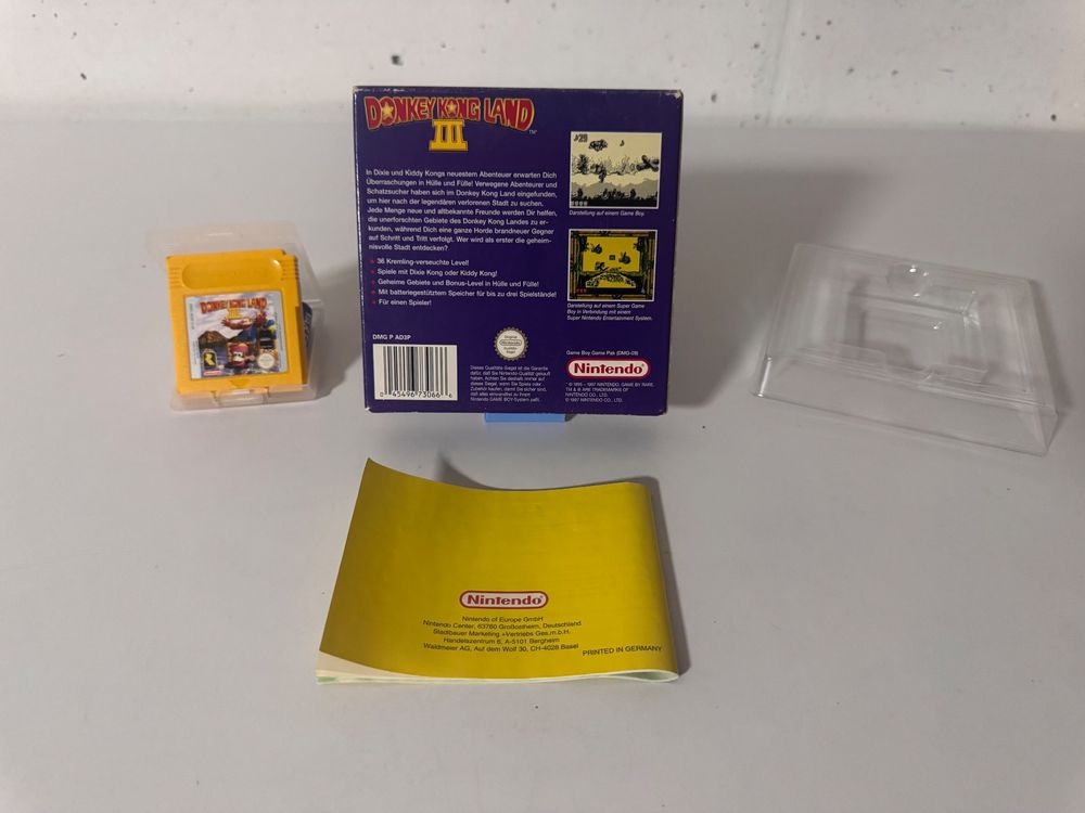 🔥Nintendo GB Classic Donkey Kong Land 3 mit Ovp ab 1.-🔥 (Gebraucht) in ...