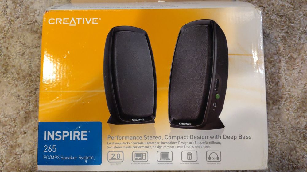 Creative Inspire 265 PC-Lautsprecher 2.0 (Gebraucht) in Turgi für CHF 1 ...
