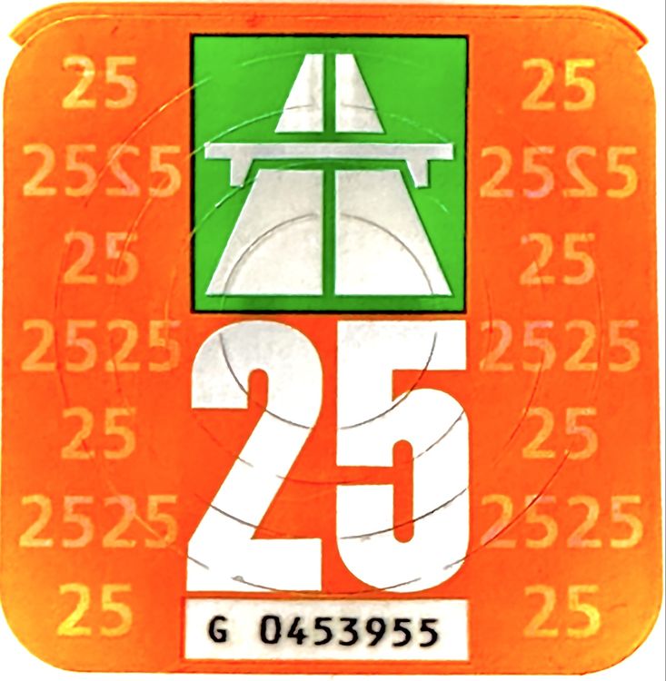 Autobahnvignette 2025 (Neu und originalverpackt) in spreitenbach für CHF 38 – mit Lieferung auf ...