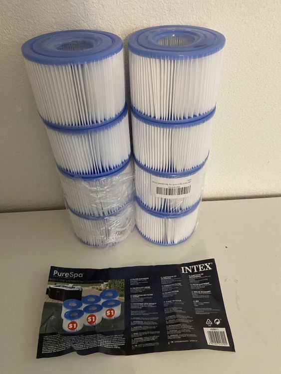 8 neue INTEX Filter S1 (Neu (gemäss Beschreibung)) in Leibstadt für CHF ...