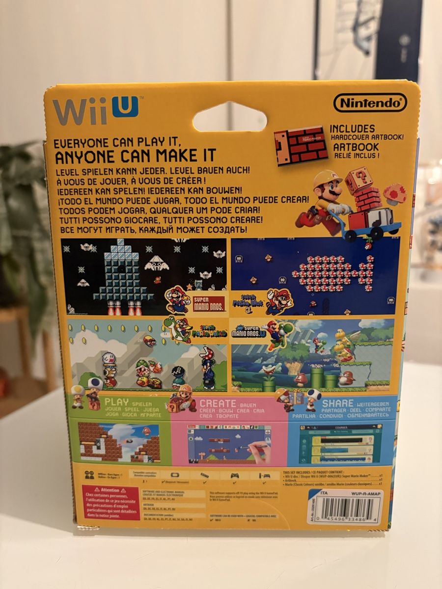 Super Mario Maker Wii U Limited Edition amiibo - New! (Neu (gemäss ...