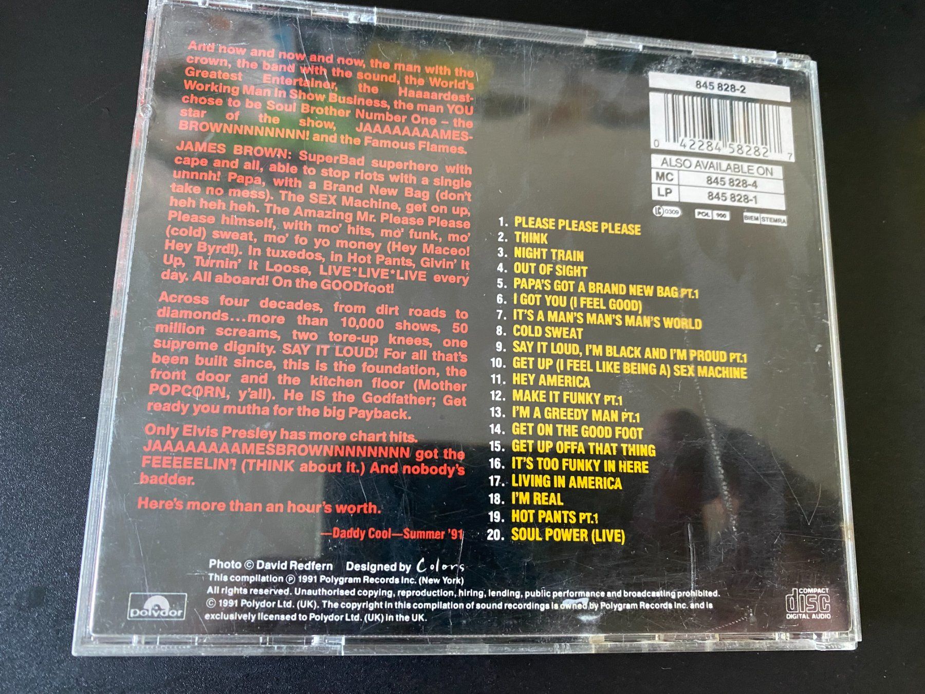 James Brown (Best of) + Ray Charles (my world) 2 CD (Gebraucht) in ...