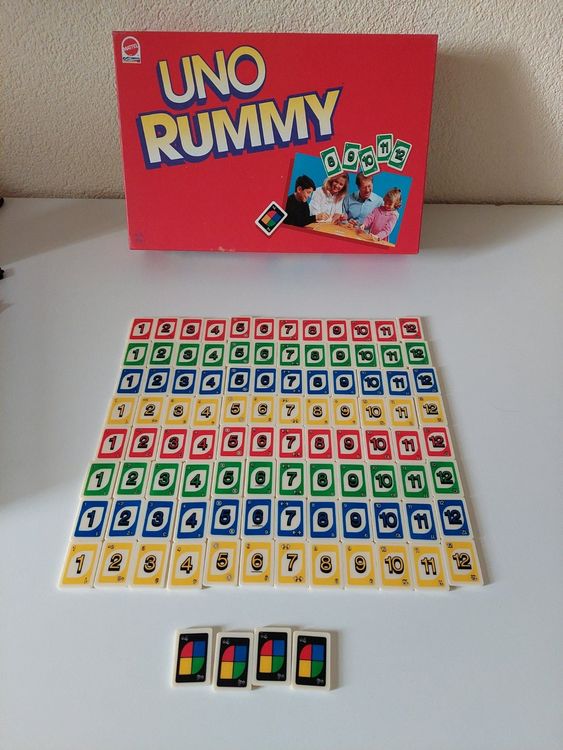 Spiel Uno Rummy von Mattel 1993 | Kaufen auf Ricardo