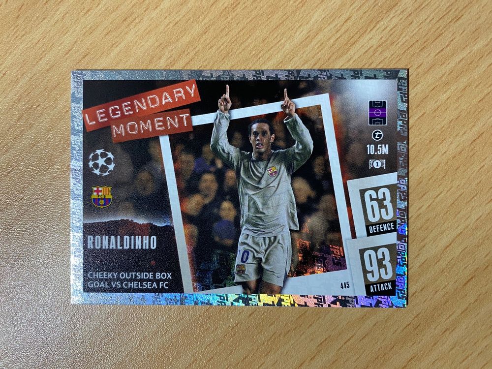 Topps Match Attax 2023 Legendary Moment Ronaldinho | Kaufen auf Ricardo