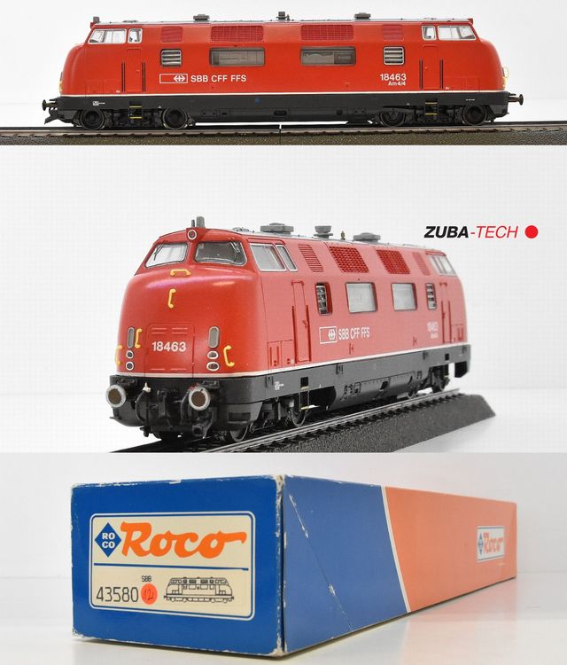 Roco 43580 Diesellok Am 4/4 SBB H0 Analog GS mit OVP (Gebraucht) in St ...