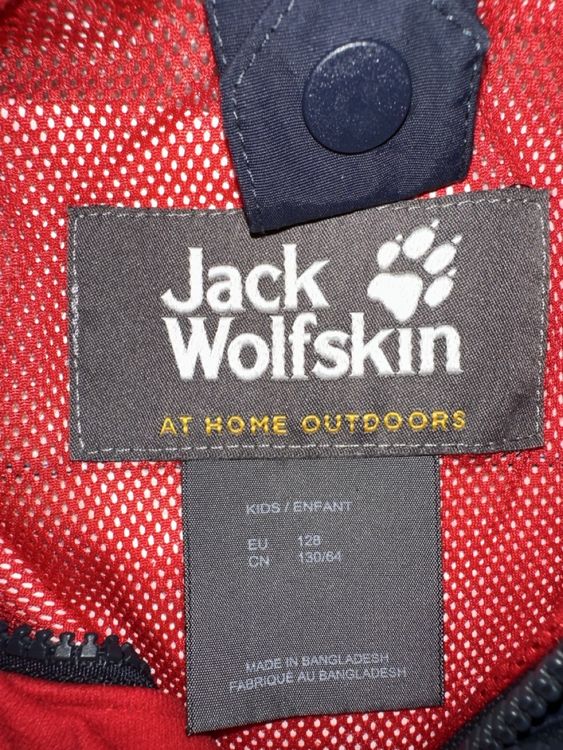 Jack Wolfskin Wanderjacke Kinder Gr. 128 Top Zustand! (Gebraucht) in ...