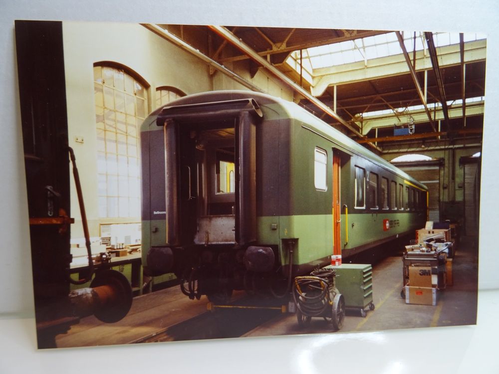 Foto SBB EW II NPZ 1/2 Kl. Personenwagen Revision 31.8.1991 (Neu (gemäss Beschreibung)) in ...