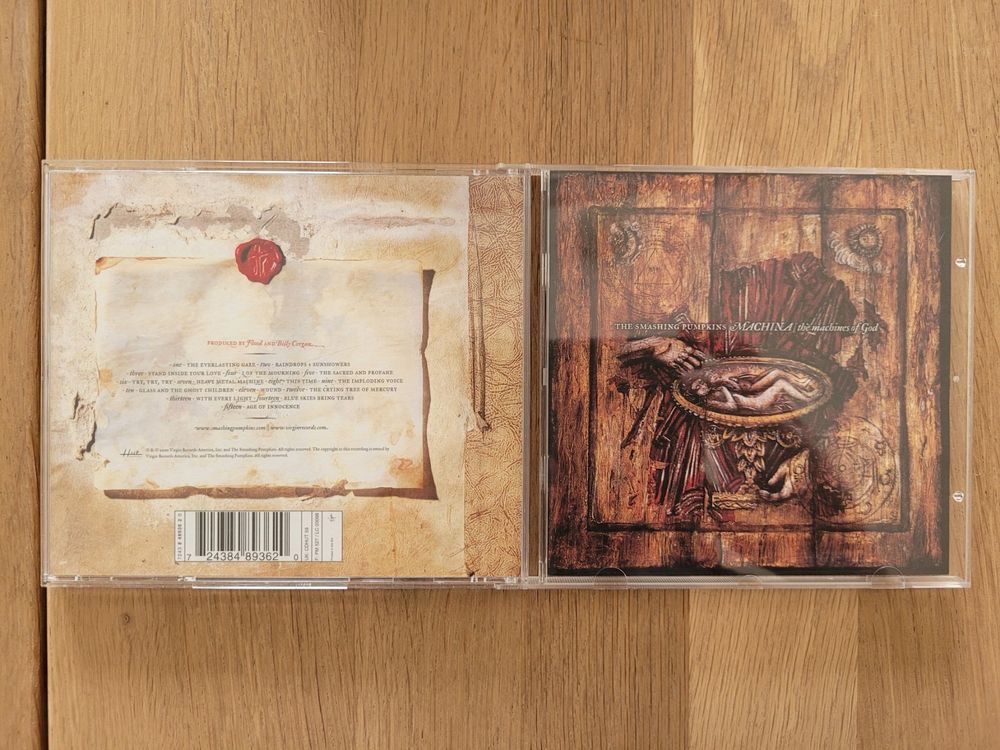CD The Smashing Pumpkins - MACHINA/The Machines Of God, 2000 (Gebraucht ...