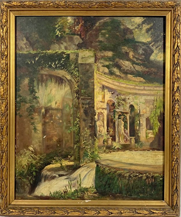 Fritz Schider ( 1846-1907) Ruine Gemälde (Gebraucht) in Root für CHF ...