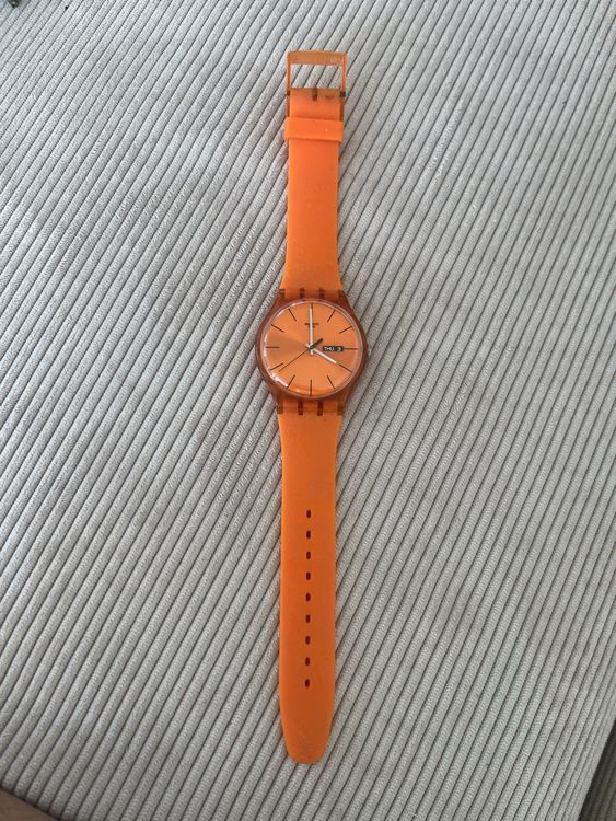 Vintage Swatch Watch, Orange, Funky Design, Summer Style (Gebraucht) in ...