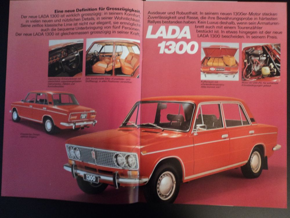 Prospekt Lada 1300, 1600, Combi 1500 1979 | Kaufen auf Ricardo
