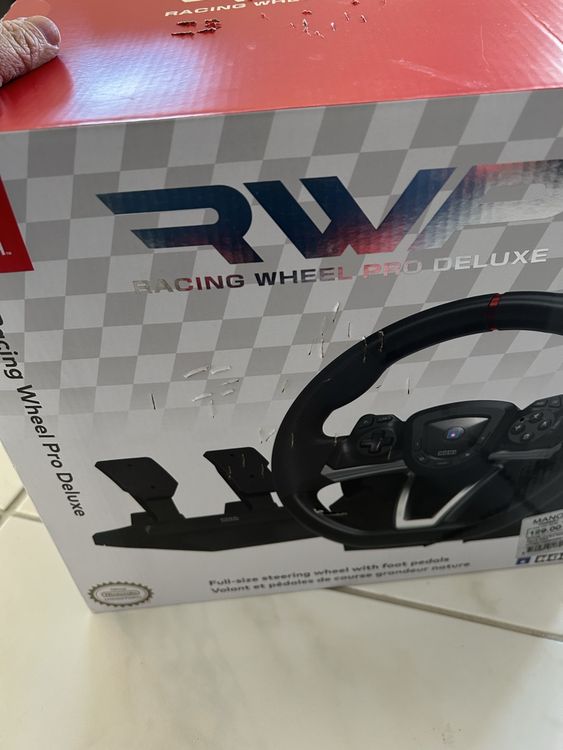 Hori Racing Wheel Pro Deluxe - Top Zustand! In OVP! (Gebraucht) in ...