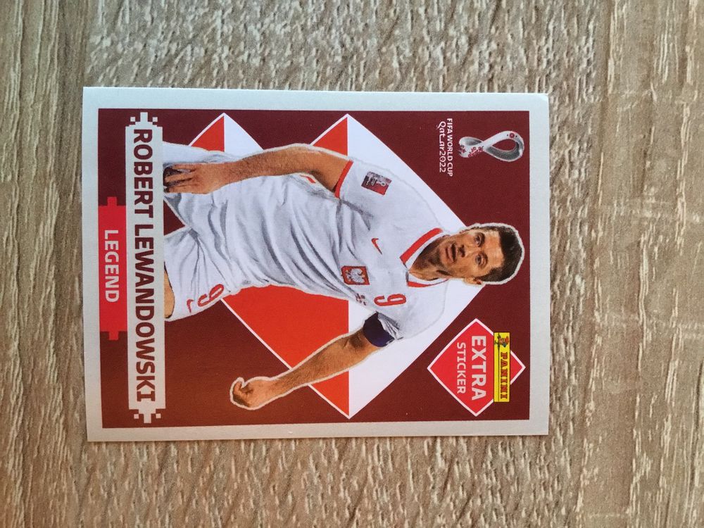 Panini 2022 Robert Lewandowski legend extra sticker rare | Kaufen auf ...