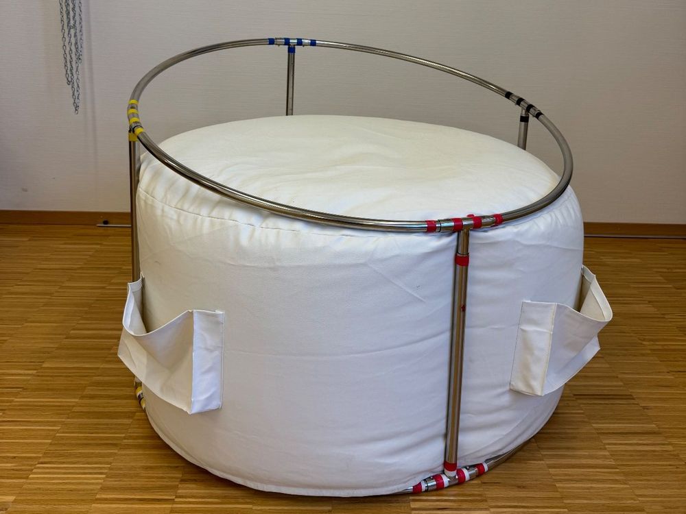 Regulierbares, kreisförmiges Bean Puff Gestell + Bean Puff (Gebraucht ...