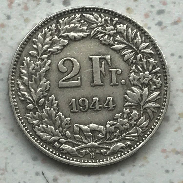 1944 2 Franken Silber !!! | Kaufen auf Ricardo