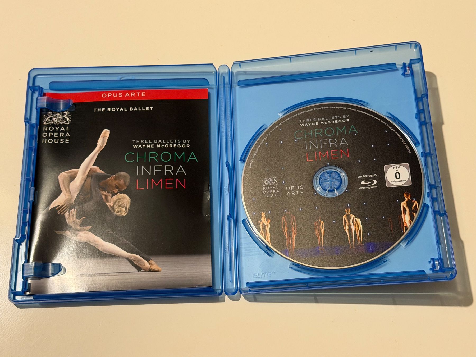 Royal Ballet: Wayne McGregor - Chroma Infra Limen Blu-ray (Neu (gemäss ...