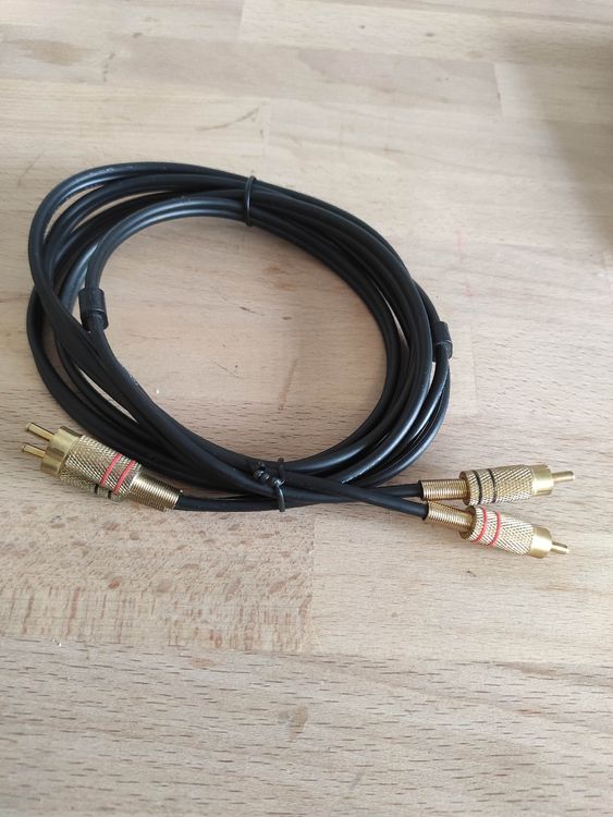 Hama Cinch Kabel Gold 2 Meter (Gebraucht) in Oberburg für CHF 8 – mit ...