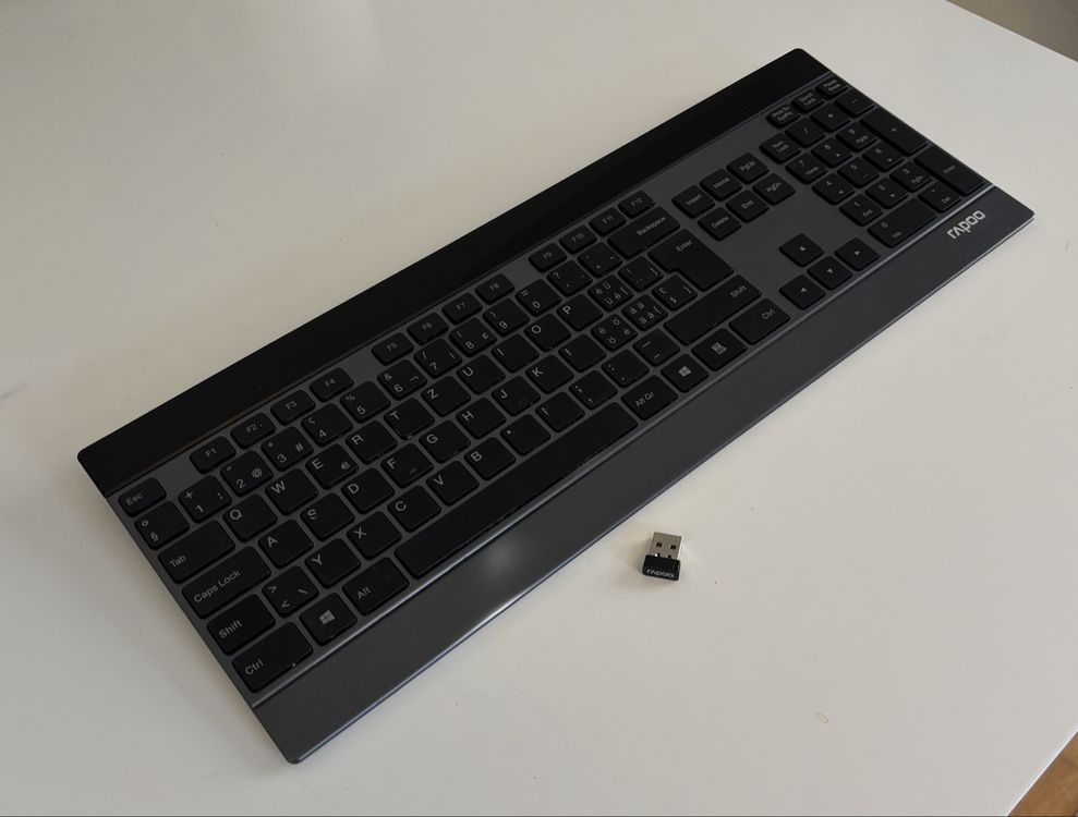 Rapoo E9270P Wireless Keyboard - CH Layout | Kaufen auf Ricardo