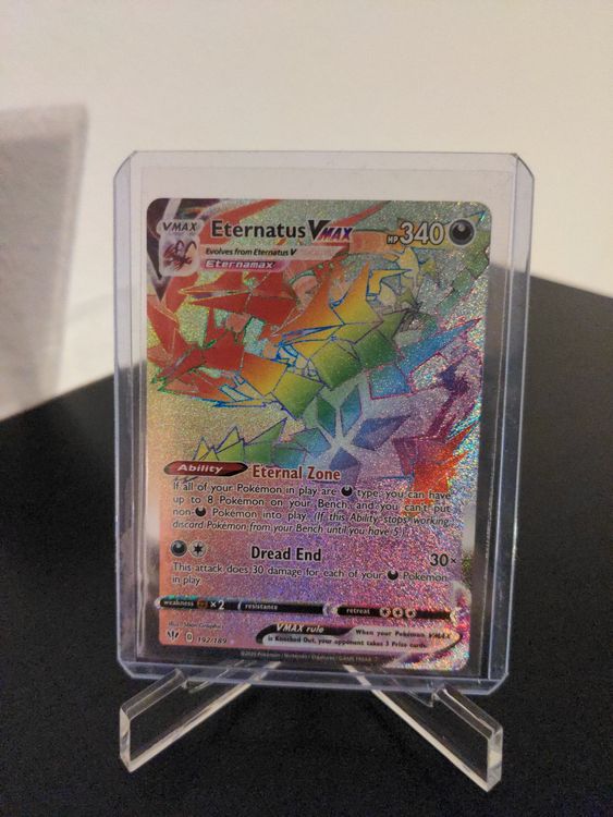Pokémon Eternatus VMAX Rainbow Secret Rare NM / EN Endynalos | Kaufen ...