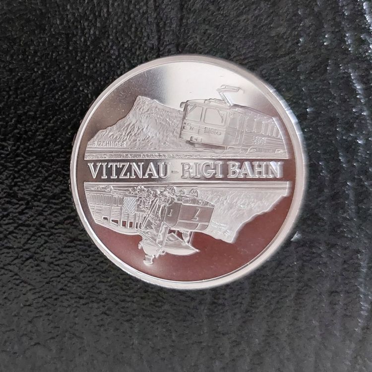swissmint - Gedenkmünze 2008 "Vitznau-Rigi-Bahn" (Neu (gemäss Beschreibung)) in Rotkreuz für CHF ...
