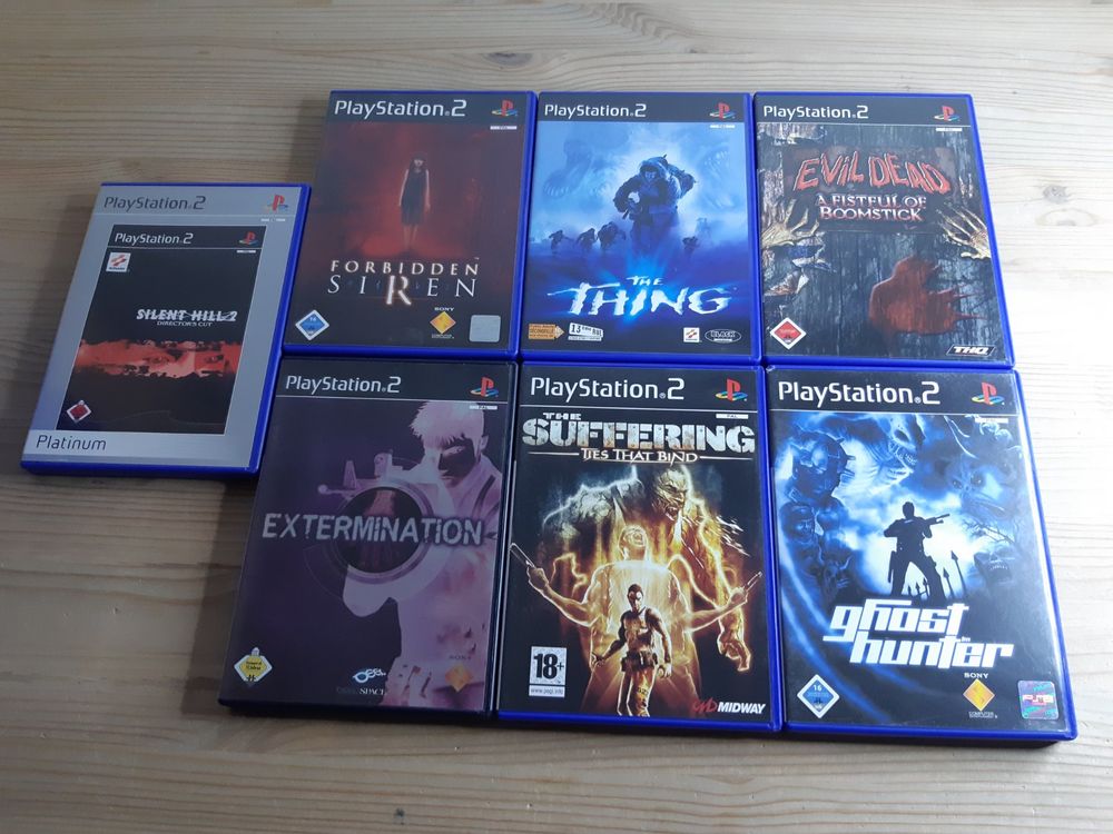 7 PS2 Horror Spiele The Thing Suffering Evil Dead Ghost ... | Kaufen ...